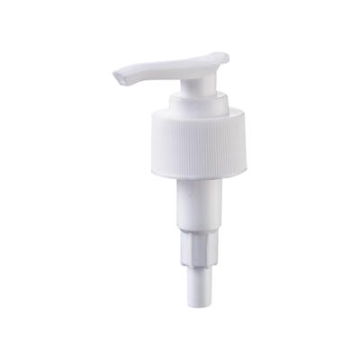 China White 24mm 28mm 2cc Ribbed Closure Plastic Screw Lotion Pump for Soap Dispenser for sale