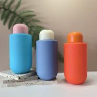China 300ml 400ml HDPE Plastic Bottle with Flip Cap for Shampoo Conditioner Shower Gel for sale