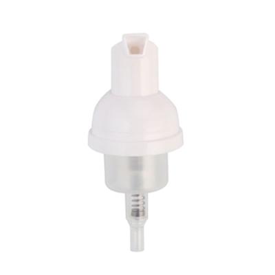 China 28mm 30mm 32mm Cosmetic Plastic Foam Soap Dispenser Pump with Cap for Skincare Bottles for sale
