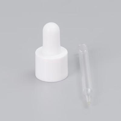 China Plastic Dropper with Silicone Bulb 18mm 20mm 24mm 28mm for Essential Oil Dispensing for sale