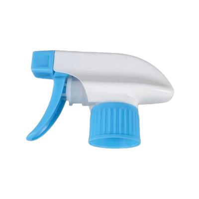 China 28mm All Plastic Trigger Sprayer 1.2cc Round Nozzle Chemical Sprayer Black for sale