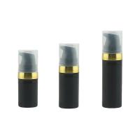 China 5ml 10ml 15ml Thermoplastic Mini Airless Pump Bottles for Sunscreen Skincare Essence Facial Cleanser for sale