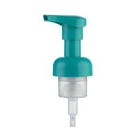 China PP Plastic Foam Pump 40mm 42mm Dispenser Soap Spray Hand Wash Full Cap 0.7ml Output for sale