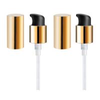 China 24mm Smooth PP Plastic Liquid Dispenser Pump Aluminium Cream Lotion Pump for Bottles for sale