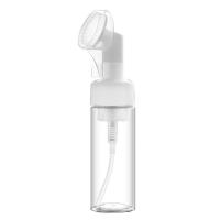 China 100ml Foam Pump Bottle Reusable Plastic Dispenser for Facial Cleanser Soap Foaming Bottle for sale