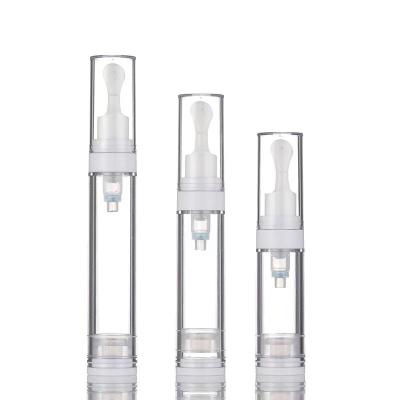China 5ml 10ml 15ml Plastic Airless Tube with Roller Massage for Eye Cream Skin Care Vacuum Bottle for sale