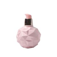 China 120 300ml Diamond Cut Cosmetic Sprayer Lotion Bottle Container Skin Care Hand Sanitizer for sale