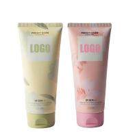 China 50ml 100ml 150ml Plastic Flat Cosmetic Tube Empty Hand Cream Face Skincare Screw Cap for sale