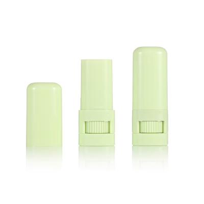China 7g Twist Up Deodorant Stick Tube Rotation Sun Stick Container Custom Color for sale