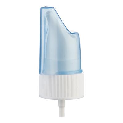 China 30/410 Nasal Spray Pump Mist Sprayer 10-70 Micron Atomization with Colorful Cap Non Spill Bottle Stopper Long Nozzle for sale