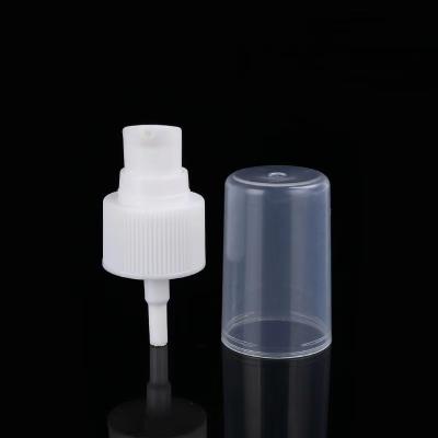 China 18mm 20mm 24mm Cream Dispenser Pump with PP Over-all Cap for Large Batch Manufacture for sale