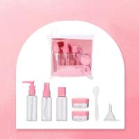 China 50ml PET Lotion Pump Bottle Leakproof Travel Size Skincare Container Custom Color for sale