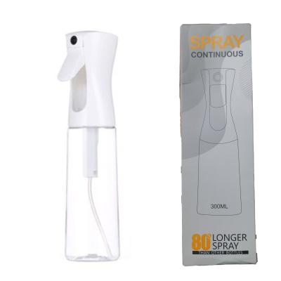 China 200ml 300ml 500ml Continuous Fine Mist Sprayer PET Bottle for Hairstyling for sale