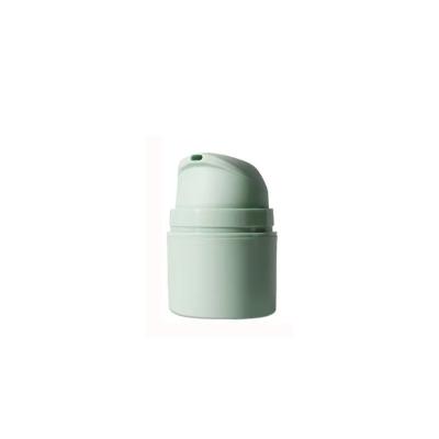 China Crimp Design 15ml 30ml 50ml Plastic Airless Pump Bottle for Skincare Packaging for sale