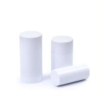 China PP Deodorant Stick Bottle 30g 50g 75g Cylindrical Shape for Solid Gel Cream Makeup Packaging for sale