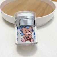 China 15ml 30ml 50ml 100ml Airless Press Cream Bottle Jar PP Plastic Customizable Skincare Packaging for sale