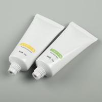 China 30mm Diameter Cylindrical Head Cap Plastic Cream Tube Support Silk Printing Hot Stamping for sale