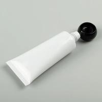 China 30mm Diameter Cylindrical Head Cap Plastic Cream Tube Support Silk Printing Hot Stamping for sale