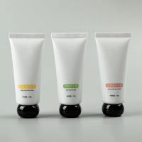 China 30mm Diameter Cylindrical Head Cap Plastic Cream Tube Support Silk Printing Hot Stamping for sale
