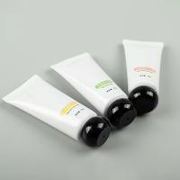 China 30mm Diameter Cylindrical Head Cap Plastic Cream Tube Support Silk Printing Hot Stamping for sale