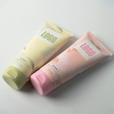 China Flip Top 50mm Diameter Plastic Cream Tube 80ml to 375ml for Skincare Cosmetic Packaging for sale