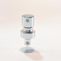China 15mm 20mm Continuous Perfume Nasal Sprayer Gold Plastic Crimp Sprayer Bottle for sale