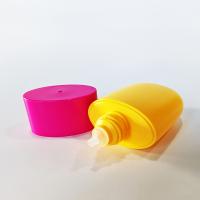 China 50ml Sunscreen Isolation Cream Bottle PE Plastic with Screw Cap Custom Color for sale