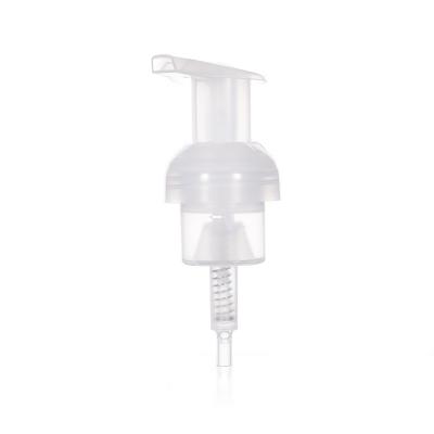 China 40mm 42mm Plastic Foam Pump Dispenser 3cc 5cc Output PP Mousse Pump with SS304 Spring for sale
