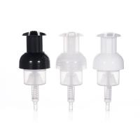China 40mm 42mm Plastic Foam Pump Dispenser 3cc 5cc Output PP Mousse Pump with SS304 Spring for sale