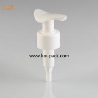 China Leaf Shape Head 24/410 28/410 Plastic Lotion Dispenser Pump for Bottles for sale