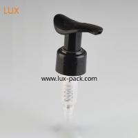 China Leaf Shape Head 24/410 28/410 Plastic Lotion Dispenser Pump for Bottles for sale