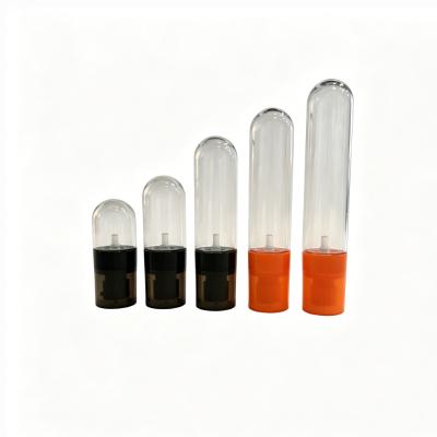 China PET Fine Mist Spray Bottle 30ml to 120ml Transparent Plastic Cream Pump for sale
