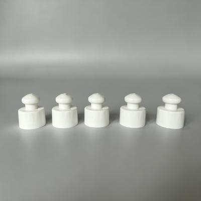 China 28mm Push Pull Plastic Sports Cap for Bottle Dispensing Screw Cap Custom Color for sale