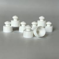 China 28mm Push Pull Plastic Sports Cap for Bottle Dispensing Screw Cap Custom Color for sale