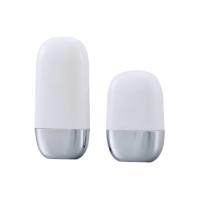 China 50ml Leak Proof Sunscreen Squeeze Bottle Portable Travel Cosmetic Container Custom Color for sale