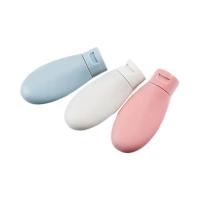 China 50ml Leak Proof Sunscreen Squeeze Bottle Portable Travel Cosmetic Container Custom Color for sale