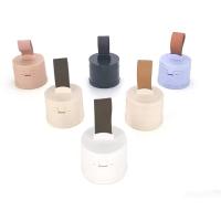 China 4g ABS+AS Round Foundation Blush Jar for Loose Powder Pressed Powder Cosmetic Packaging for sale