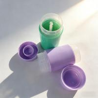 China 30-100g Empty Deodorant Balm Stick Cylindrical PP Recycled Refillable Custom Colors for sale