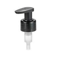 China Matte Mold Accept 24/410 28/410 On-Off Lotion Dispenser Pump with Locking Clip for sale