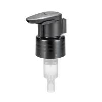 China Matte Mold Accept 24/410 28/410 On-Off Lotion Dispenser Pump with Locking Clip for sale