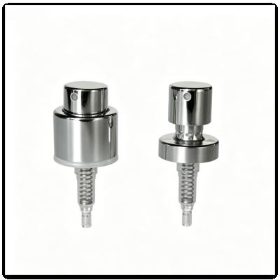 China 15mm Crimp-on Aluminum Fine Mist Sprayer Pump 0.15cc Output Perfume Spray Nozzle for Cosmetic Bottle for sale