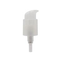 China PP Plastic Lotion Pump Dispenser 24/410 Black White Silver Electroplate Cream Pump Head for Cosmetic Serum Foundation Packaging for sale