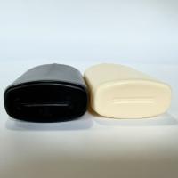 China 28mm 200ml HDPE 33g Empty Plastic Bottle Matte Black Beige for Shampoo Lotion Cosmetic Packaging for sale