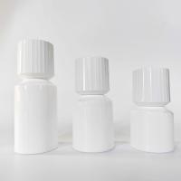 China White PP Vacuum Airless Pump Bottle 50ml 100ml Refillable Cosmetic Container for sale