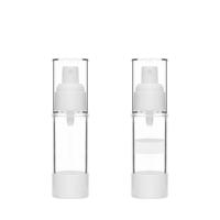 China Pink Clear Airless Vacuum Spray Bottle 15ml 30ml 50ml Refillable Fine Mist Atomizer Portable Travel Cosmetic Container for sale