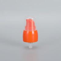 China Bird Mouth Shape 18/410 20/410 Plastic Cream Pump with Half-Cover PP Cap Custom Colors for sale