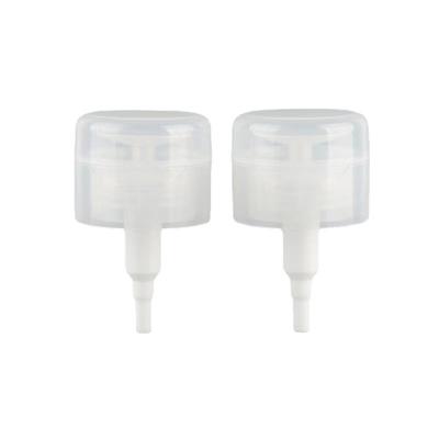 China 24/410 Clear Nail Polish Remover Pump Dispenser Nail Cleaning Pump Cosmetic Remover Pump Used For Dispenser Bottles for sale