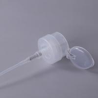 China 24/410 Clear Nail Polish Remover Pump Dispenser Nail Cleaning Pump Cosmetic Remover Pump Used For Dispenser Bottles for sale