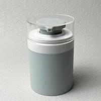 China Modern Slender Airless Pump Bottle 30ml 50ml Portable PET Vacuum Lotion Container for Serum Essence Cosmetic Travel Size Packaging for sale