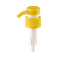 China 33mm Ribbed Collar Cosmetic Lotion Pump Replacement Pump for Shampoo Shower Gel Bottle for sale